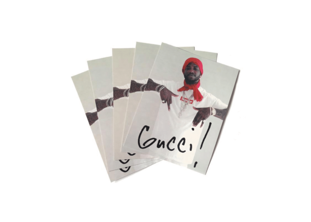 Buy Supreme Gucci Mane Sticker Online in Australia | KickSTW