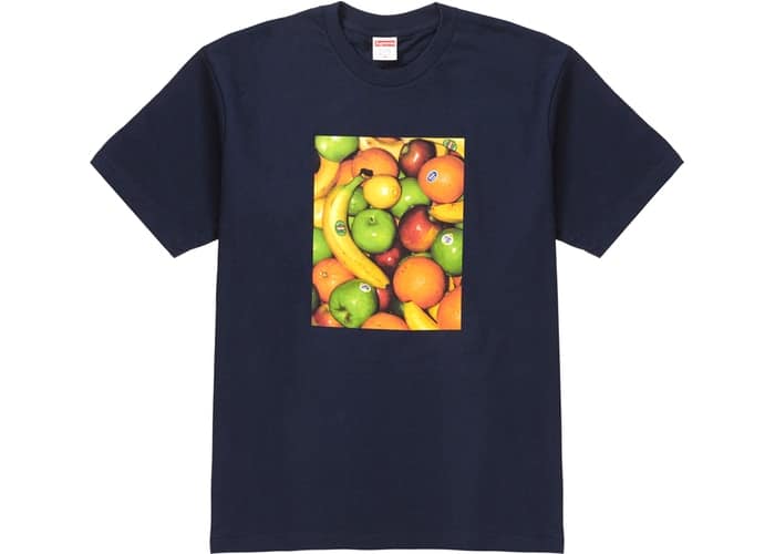 Buy Supreme Fruit Tee Navy Online in Australia | KickSTW