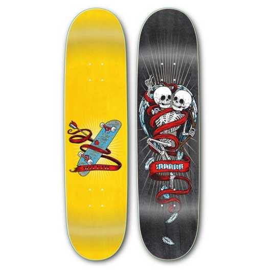 Buy StrangeLove Sean Cliver Cherub Skateboard Deck Black Online in ...