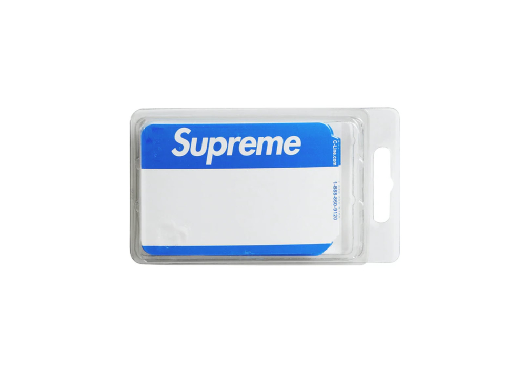 Buy Supreme Name Badge Stickers (Pack of 100) Blue Online in Australia ...
