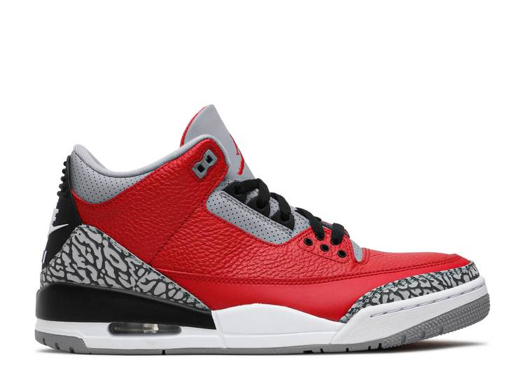 Buy Air Jordan 3 Retro Fire Red Cement (Nike Chi) Online in Australia ...