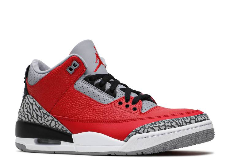 Buy Air Jordan 3 Retro Fire Red Cement (Nike Chi) Online in Australia ...