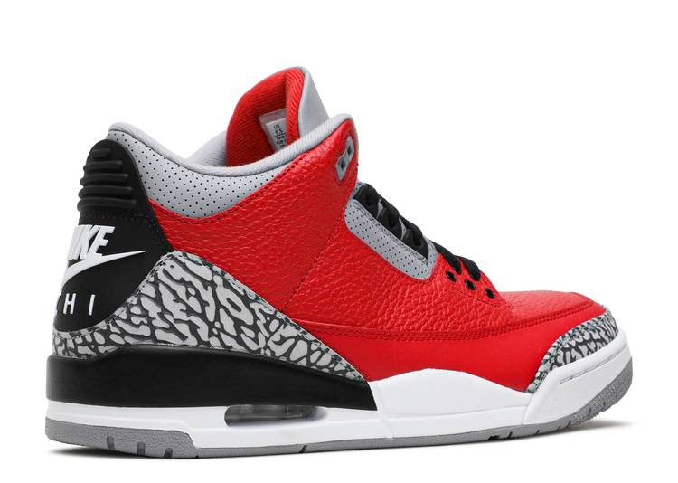 Buy Air Jordan 3 Retro Fire Red Cement (Nike Chi) Online in Australia ...