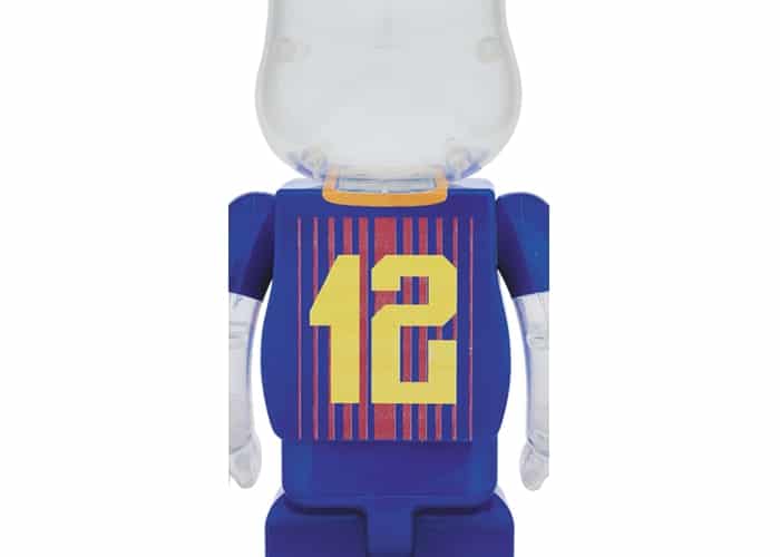 Buy Bearbrick FC Barcelona Clear 1000% Online in Australia | KickSTW