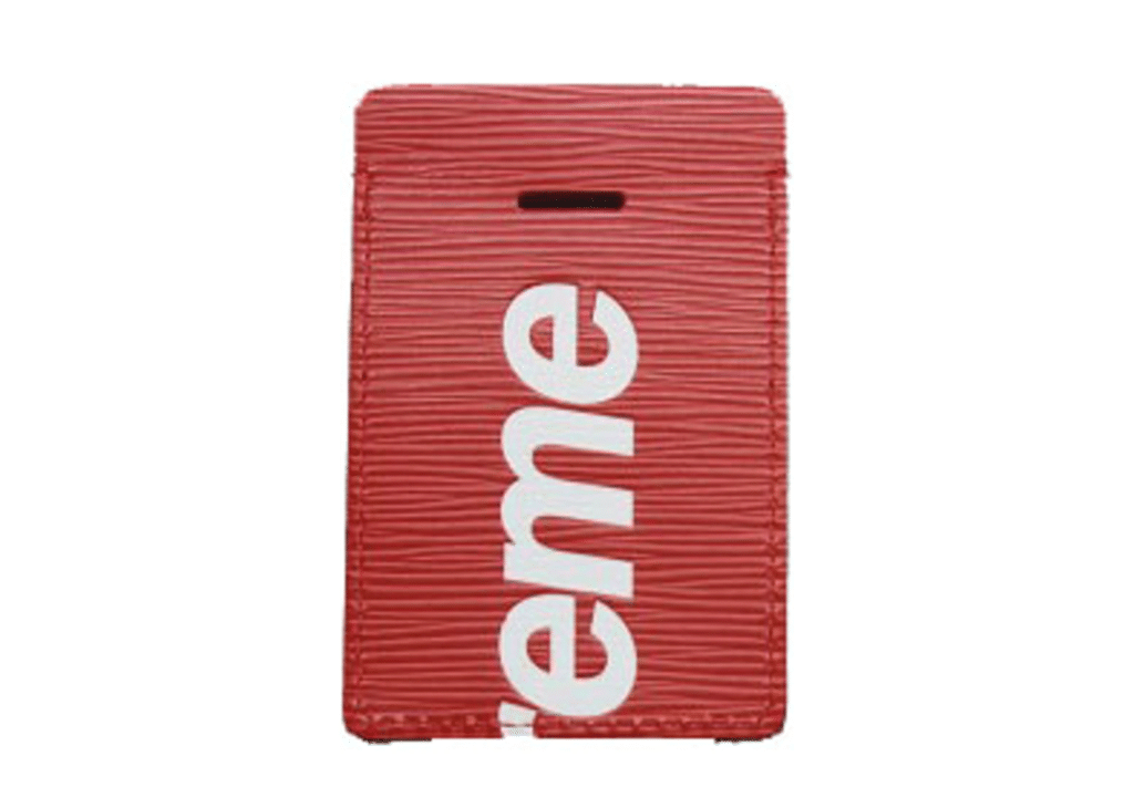 Buy Louis Vuitton x Supreme Luggage Tag Red Online in Australia | KickSTW