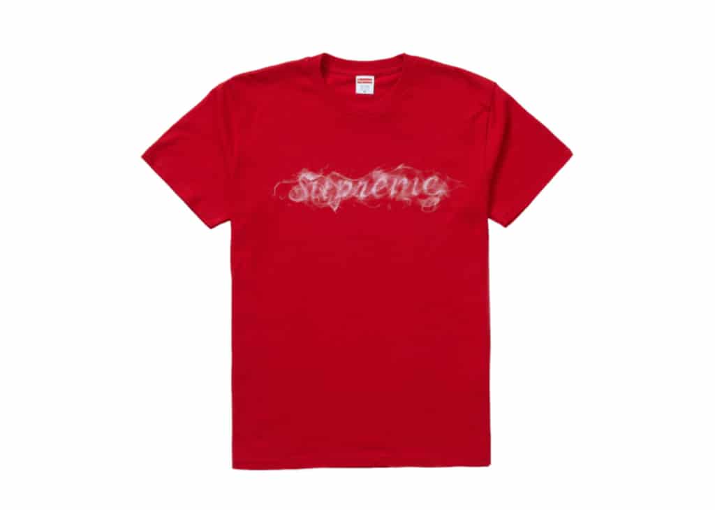 Buy Supreme Smoke Tee Red Online in Australia | KickSTW
