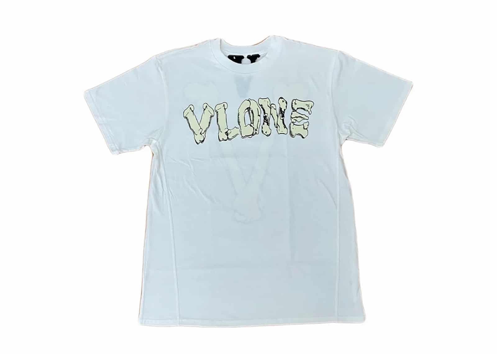 Buy Vlone Lost Bones Tee White Online in Australia | KickSTW