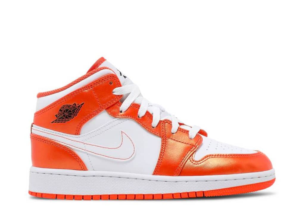 Buy Air Jordan 1 Mid Metallic Orange (GS) Online in Australia | KickSTW
