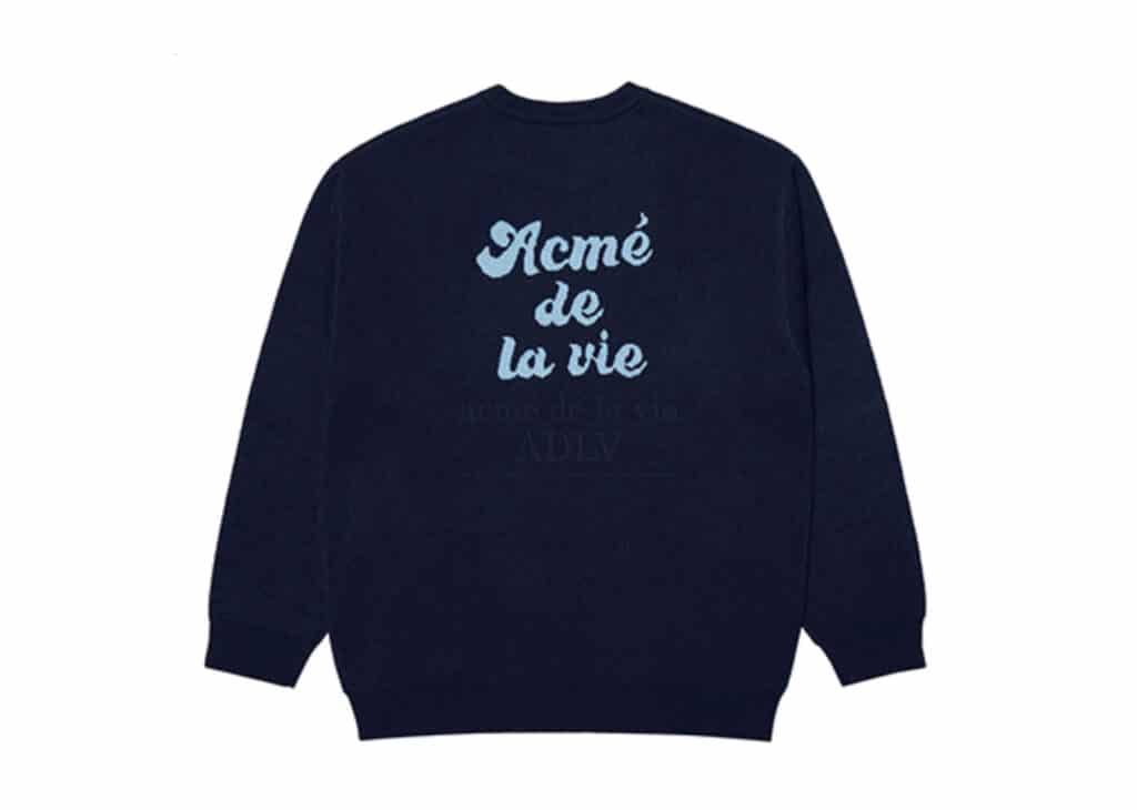 Buy ADLV x Care Bears Blue Bears Knit Sweater Navy Online in Australia ...