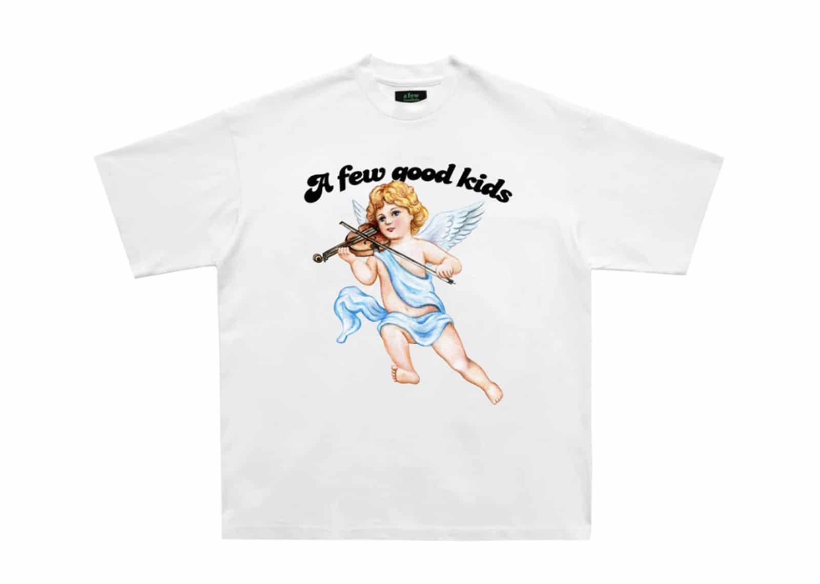 Buy A Few Good Kids Violin Angel Logo Tee White Online in Australia ...