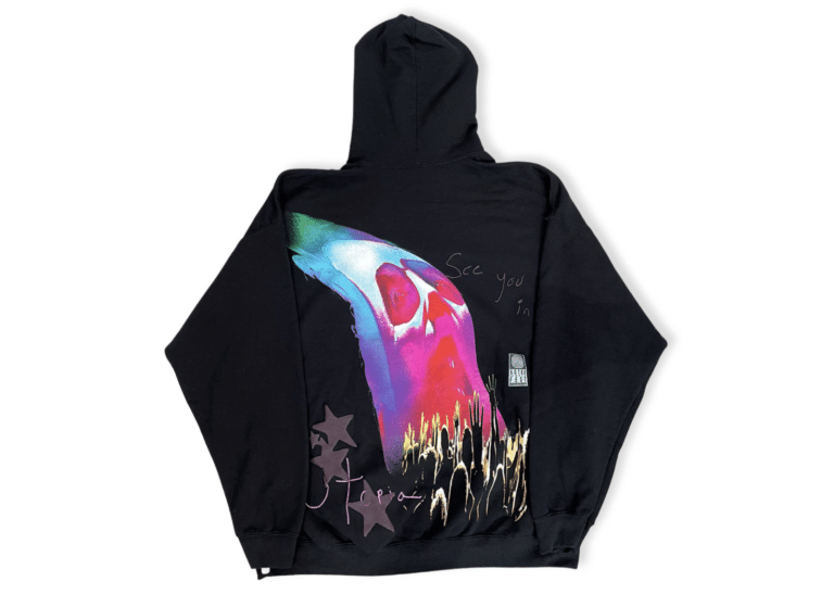 Buy Travis Scott Face Melt Hoodie Black Online in Australia | KickSTW