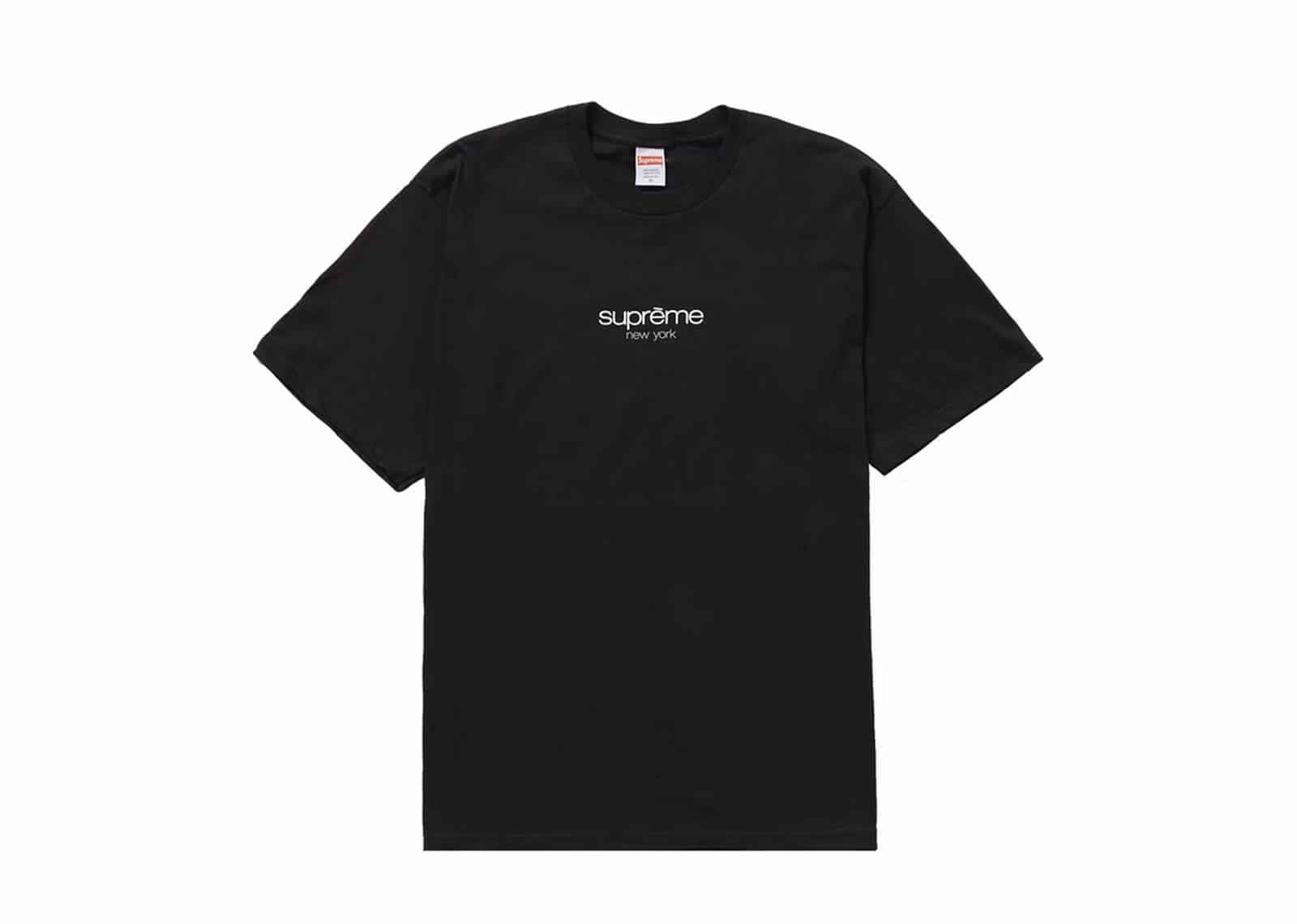 Buy Supreme Classic Logo Tee Black Online in Australia | KickSTW