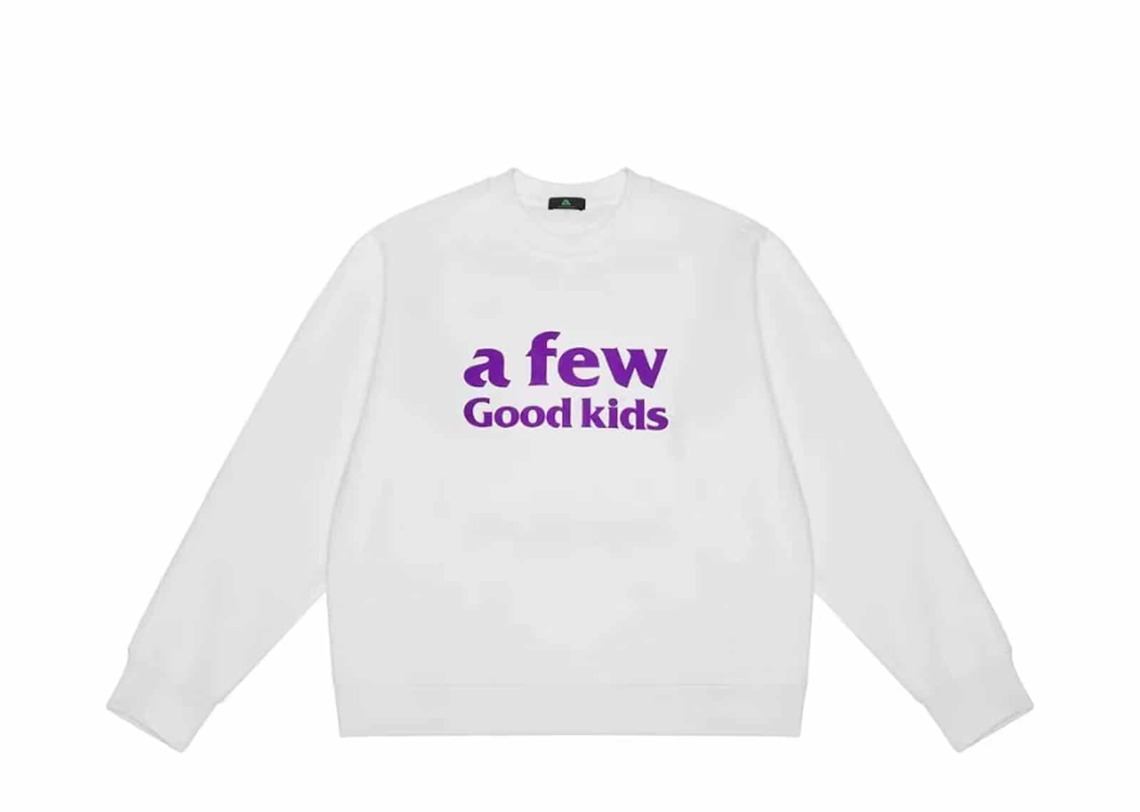 Buy A Few Good Kids Rhinestone Logo Crewneck White Online in Australia ...
