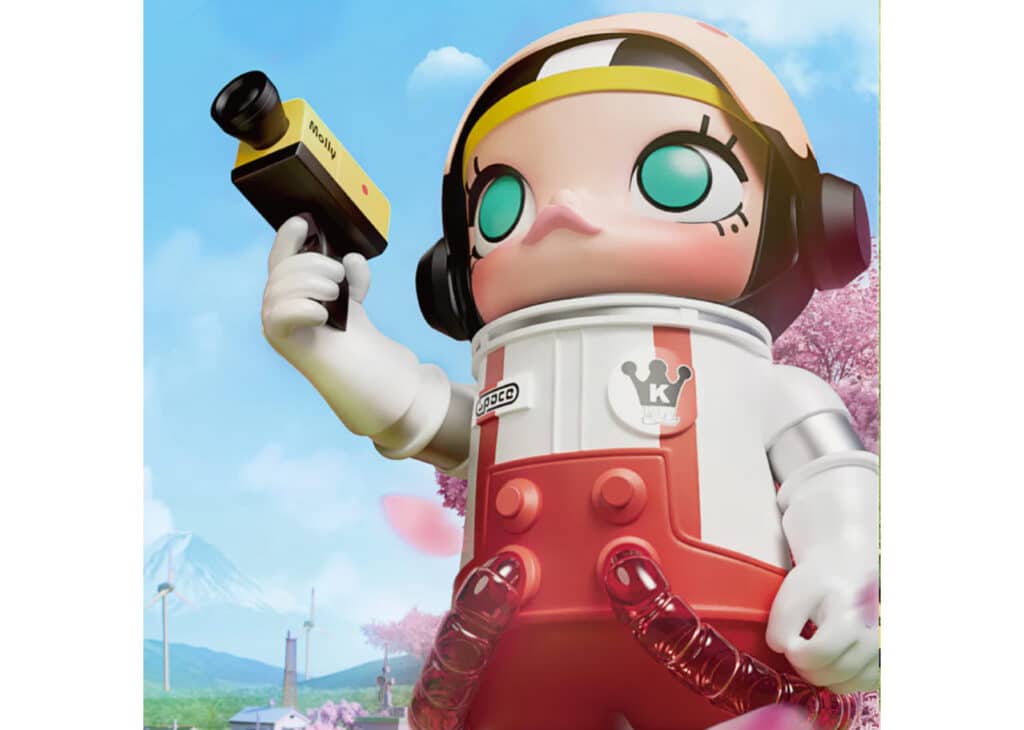 Buy Pop Mart Mega Collection 400% Space Molly X Chibi Maruko-Chan ...
