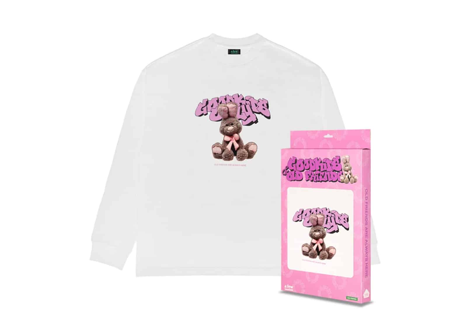 Buy A Few Good Kids & Old Friends Rabbit L/S Tee White Online in ...