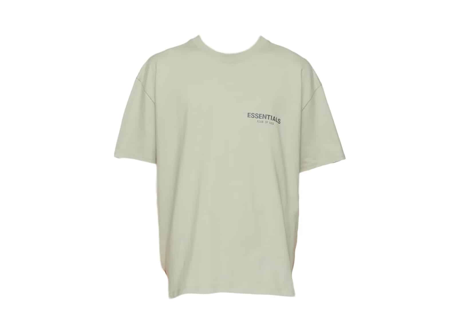 Buy Fear of God Essentials SSENSE Exclusive Jersey Tee Concrete Online ...