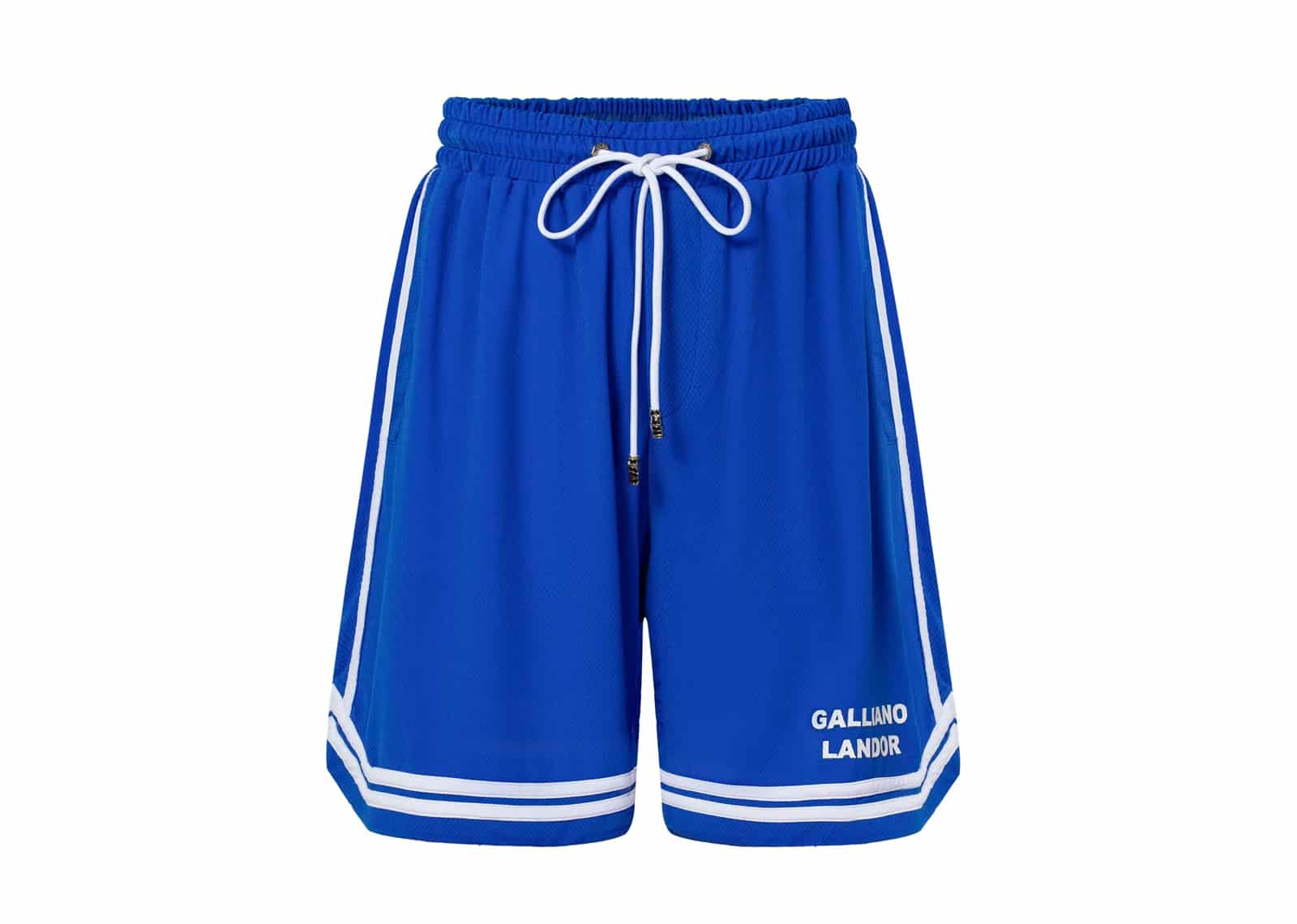 Buy Galliano Landor Mesh Drawstring Shorts Blue Online in Australia ...