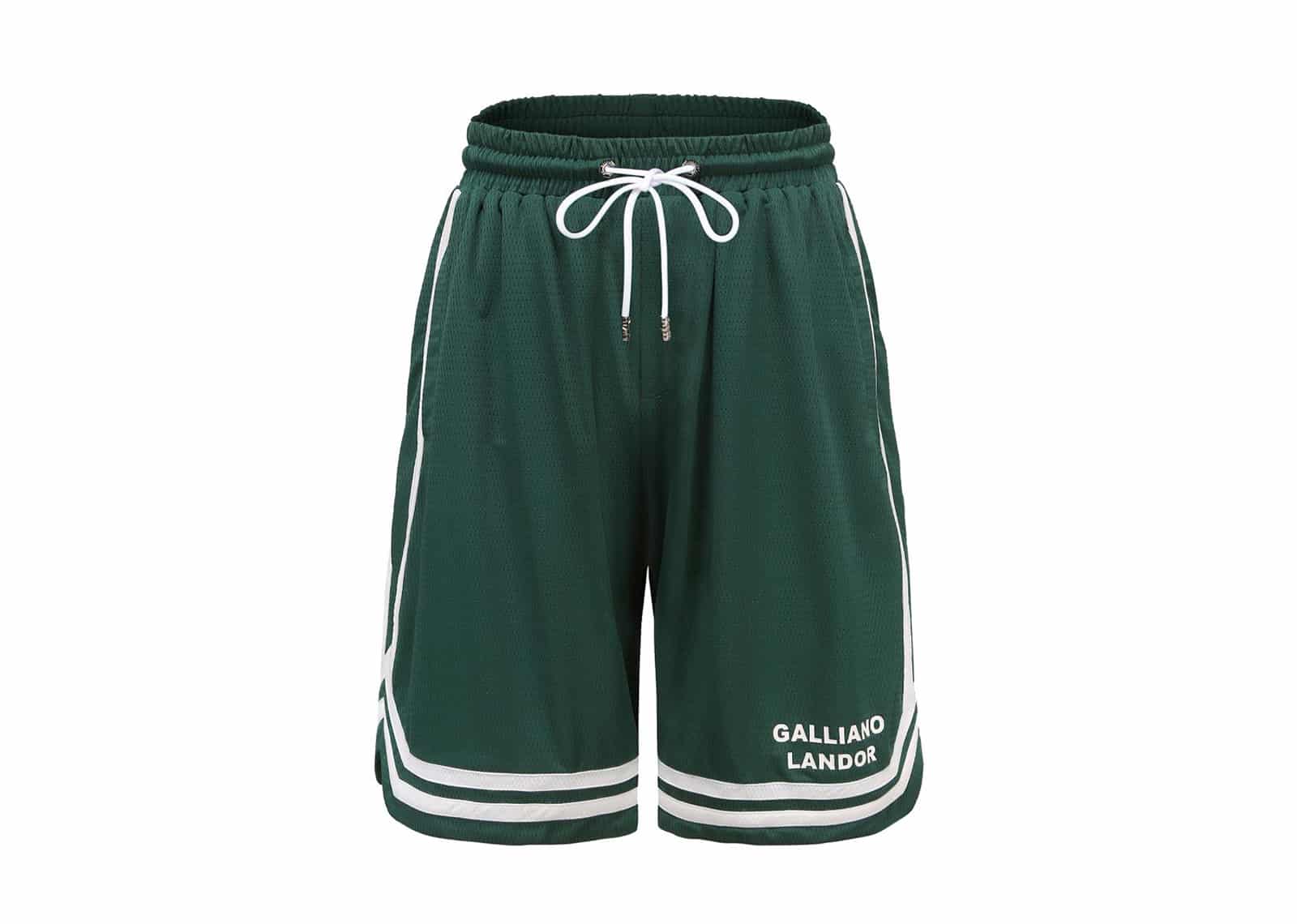 Buy Galliano Landor Mesh Drawstring Shorts Green Online in Australia ...
