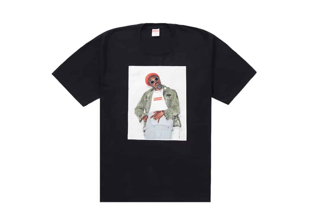 Buy Supreme Andre 3000 Tee Black Online in Australia | KickSTW
