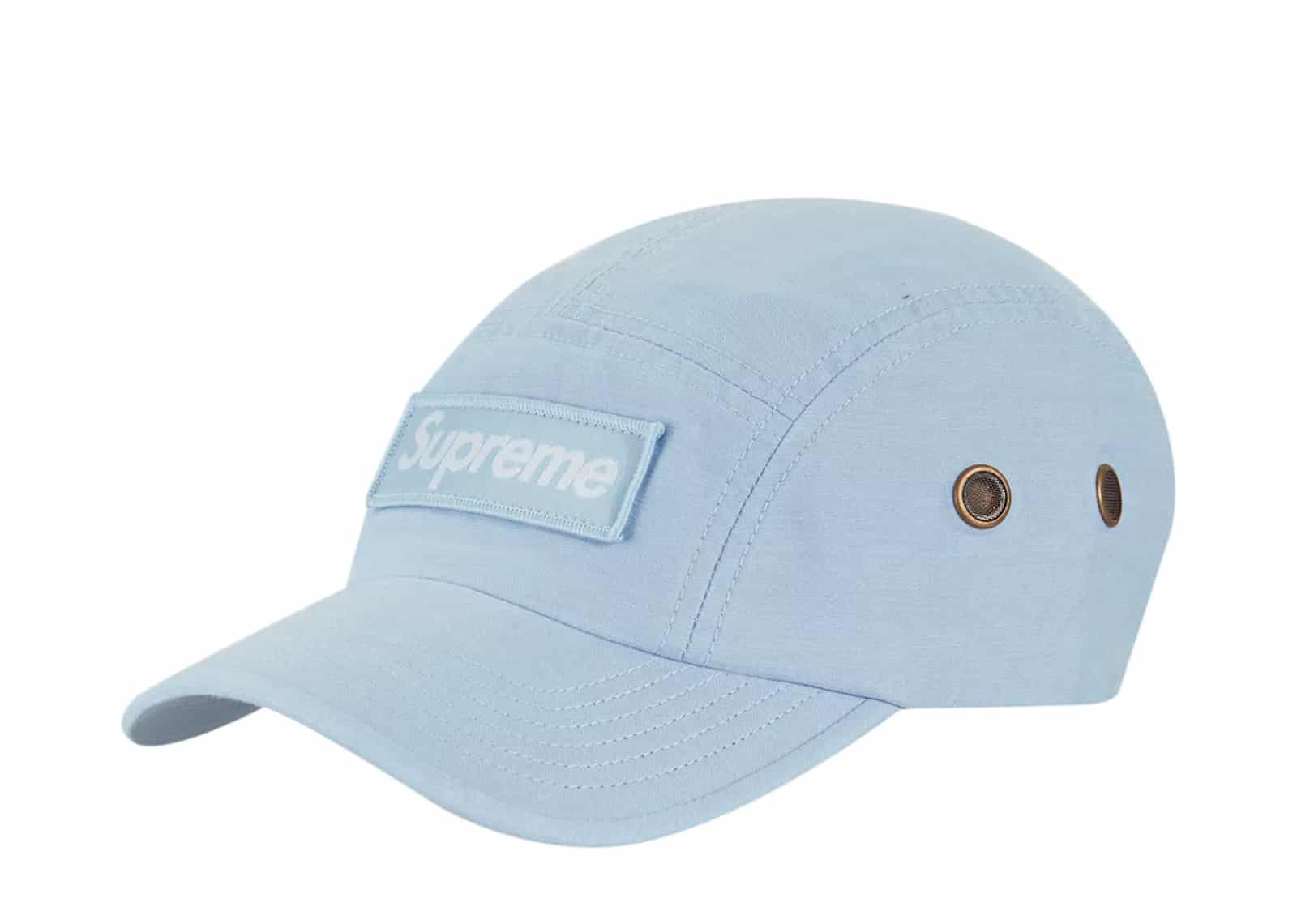 Buy Supreme Military Camp Cap (FW22) Light Blue Online in Australia ...