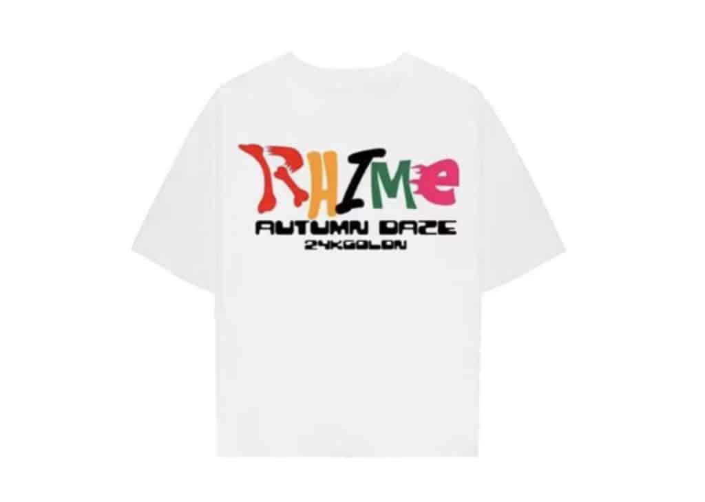 Buy Rhime x 24KGoldn Portrait Tee White Online in Australia | KickSTW