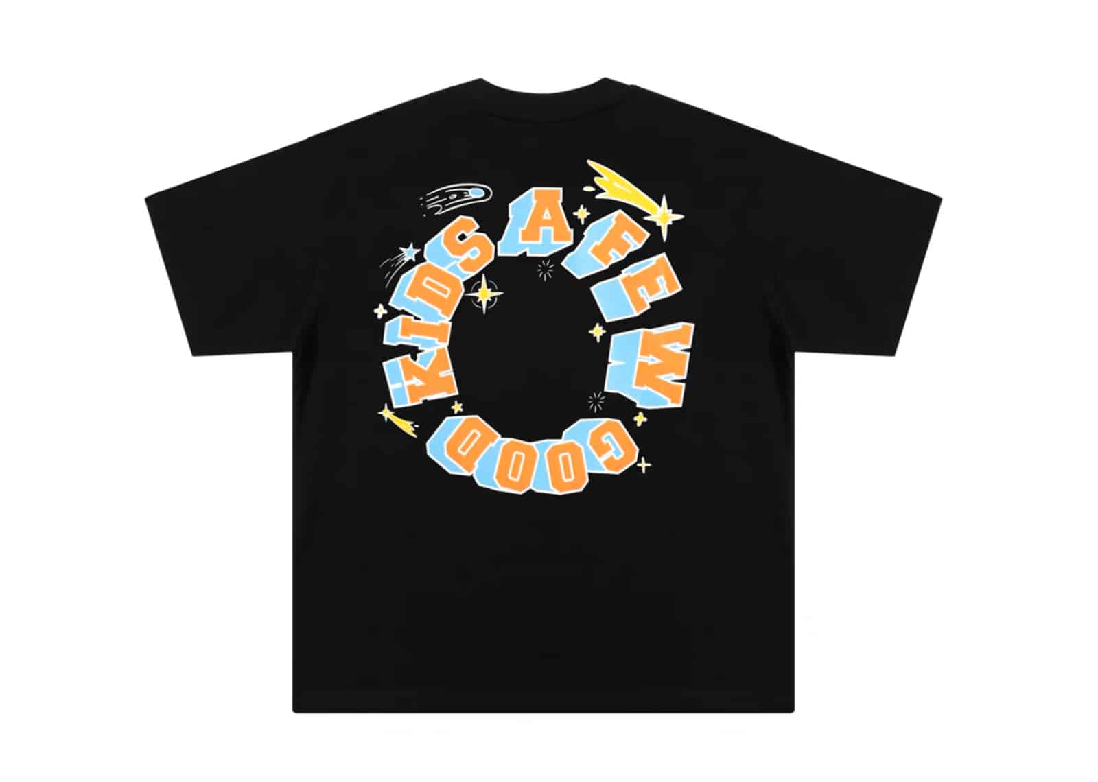 Buy A Few Good Kids Space UFO Embroidered Logo Tee Black Online in ...