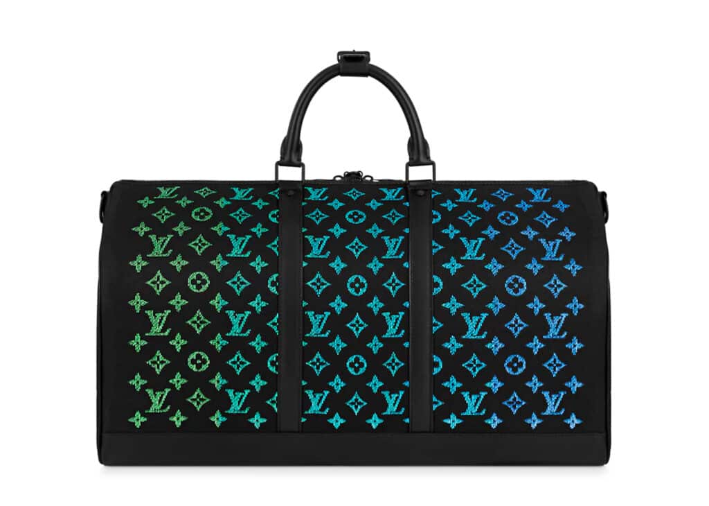 Buy Louis Vuitton Keepall LED Monogram 50 Black Online in Australia ...