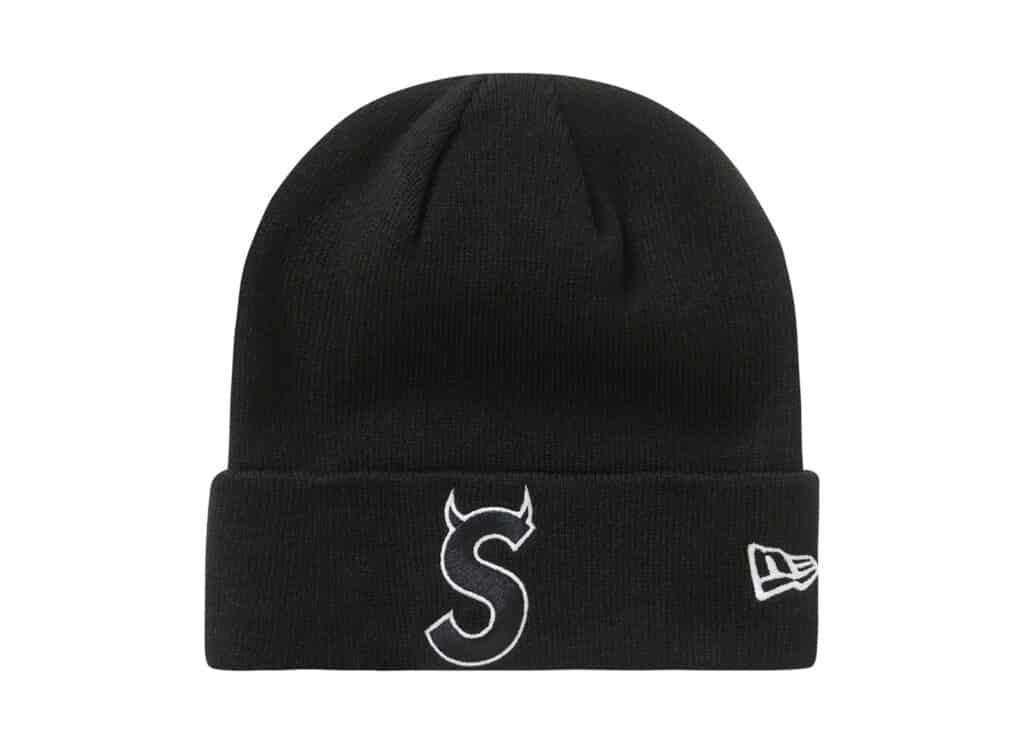Buy Supreme New Era S Logo Beanie (FW22) Black Online in Australia ...