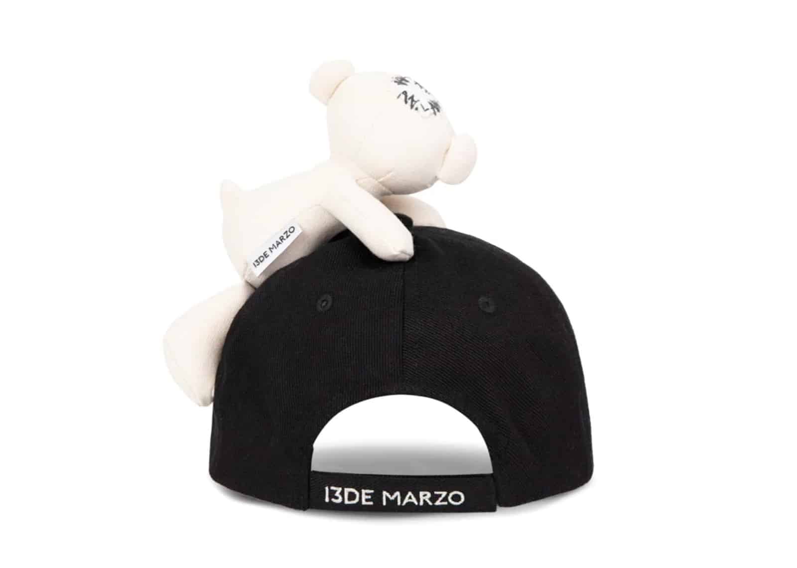 Buy 13De Marzo Bear Logo Patch Cap Black Online in Australia | KickSTW
