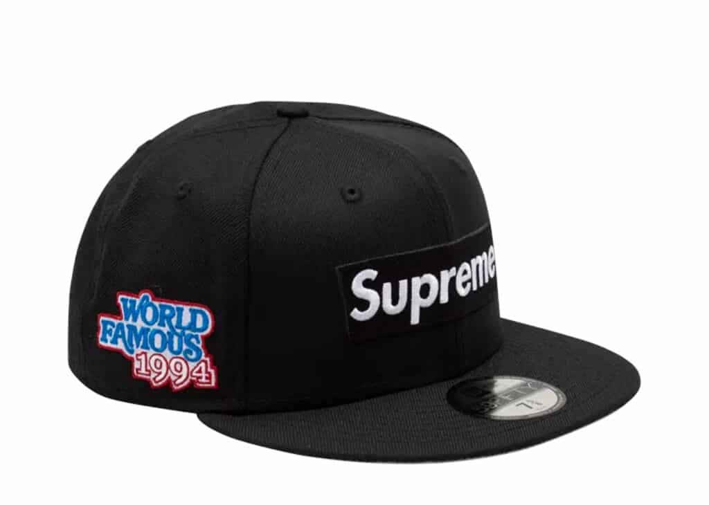 Buy Supreme World Famous Box Logo New Era Navy Online in Australia ...
