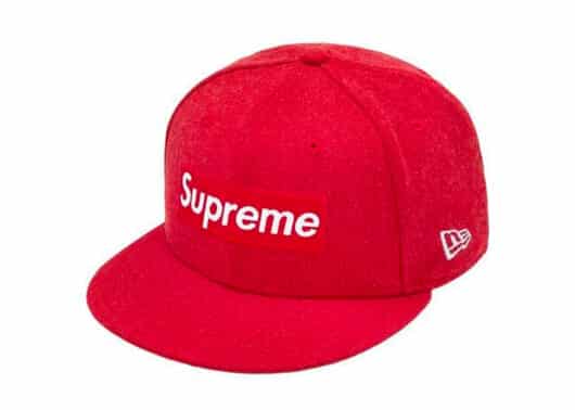 Buy Supreme World Famous Box Logo New Era Red Online in Australia | KickSTW
