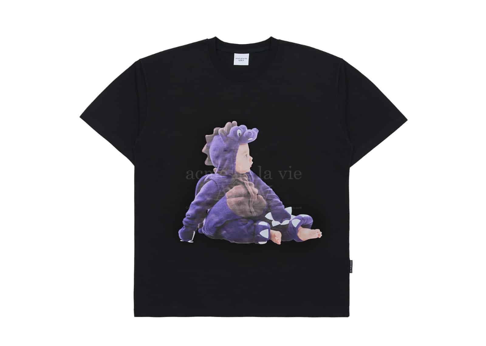 Buy ADLV Purple Dinosaur Tee Black Online in Australia | KickSTW