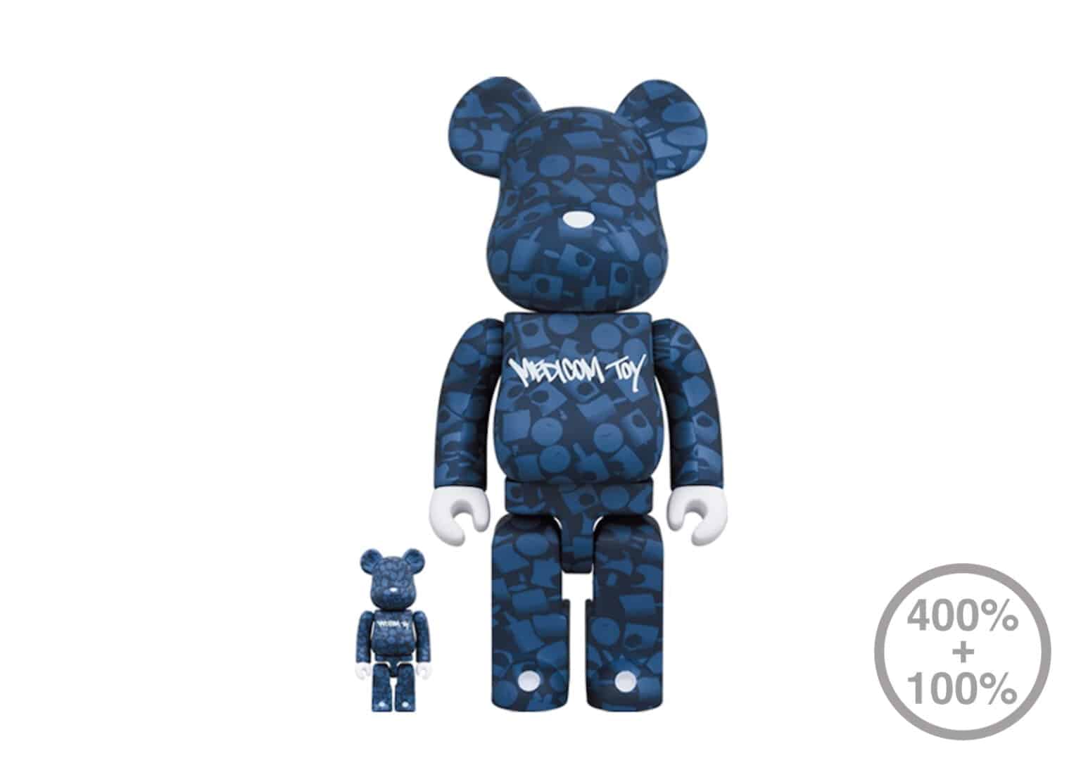 Buy Bearbrick x Stash (Medicom Toy) 100% & 400% Set Online in Australia ...