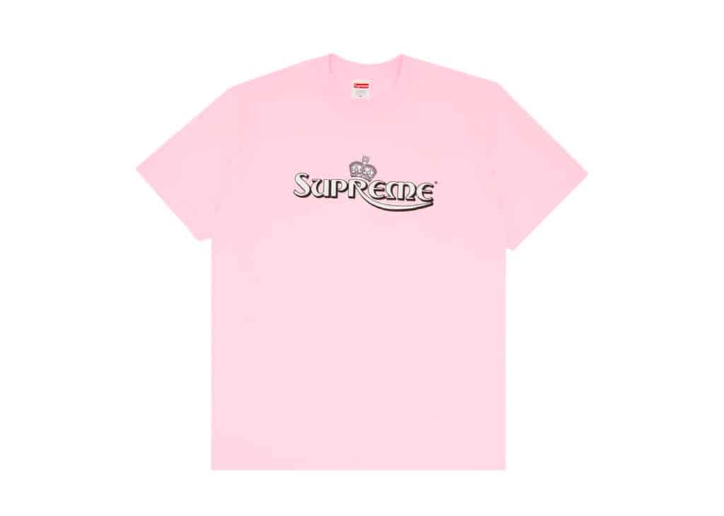 Buy Supreme Crown Tee Light Pink Online in Australia | KickSTW