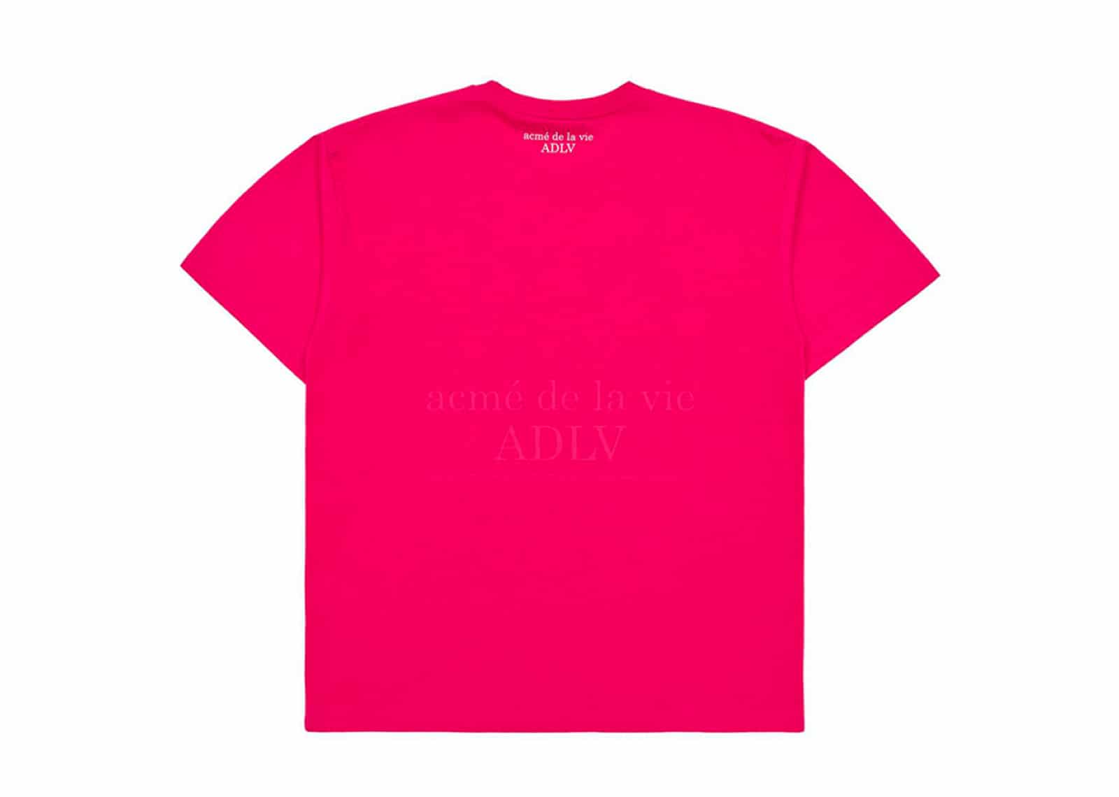 Buy ADLV Fuzzy Heart Artwork Tee Pink Online in Australia | KickSTW