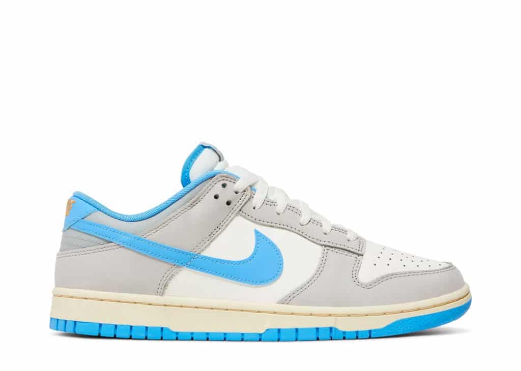 Buy Nike Dunk Low Athletic Department Light Smoke Grey University Blue ...