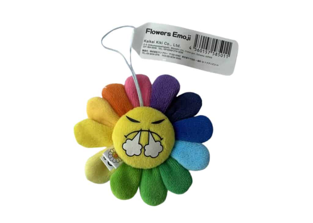 Buy Takashi Murakami Flower Keychain Emoji 4 Online in Australia | KickSTW