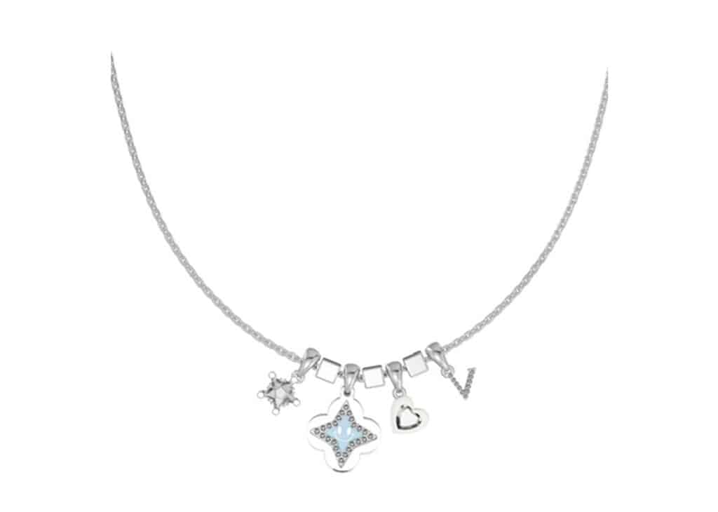 Buy VSCH Star Freeze Acrylic Star Necklace Silver Online in Australia ...