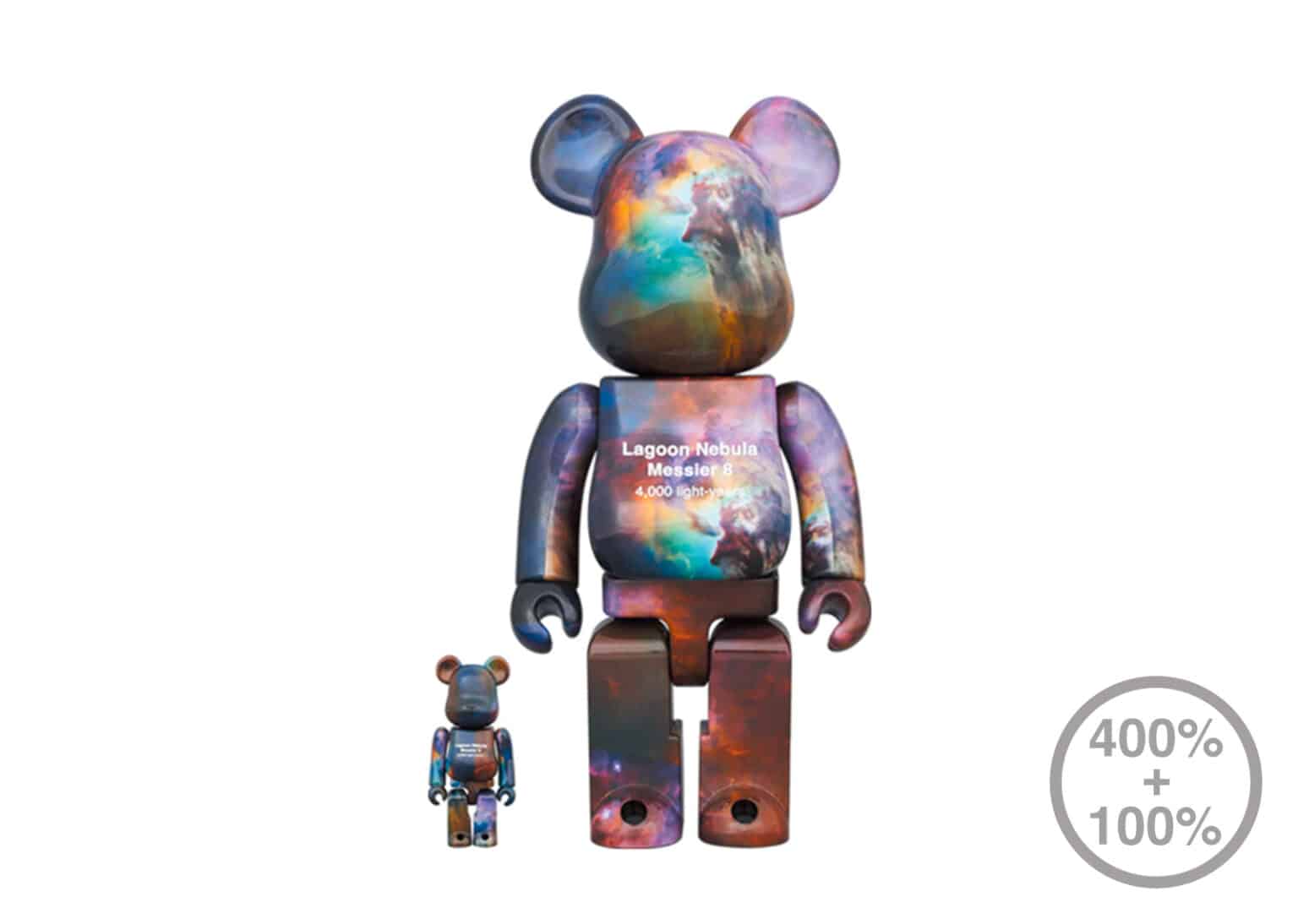 Buy Bearbrick x NASA Hubble Space Telescope Lagoon Nebula (Messier 8 ...