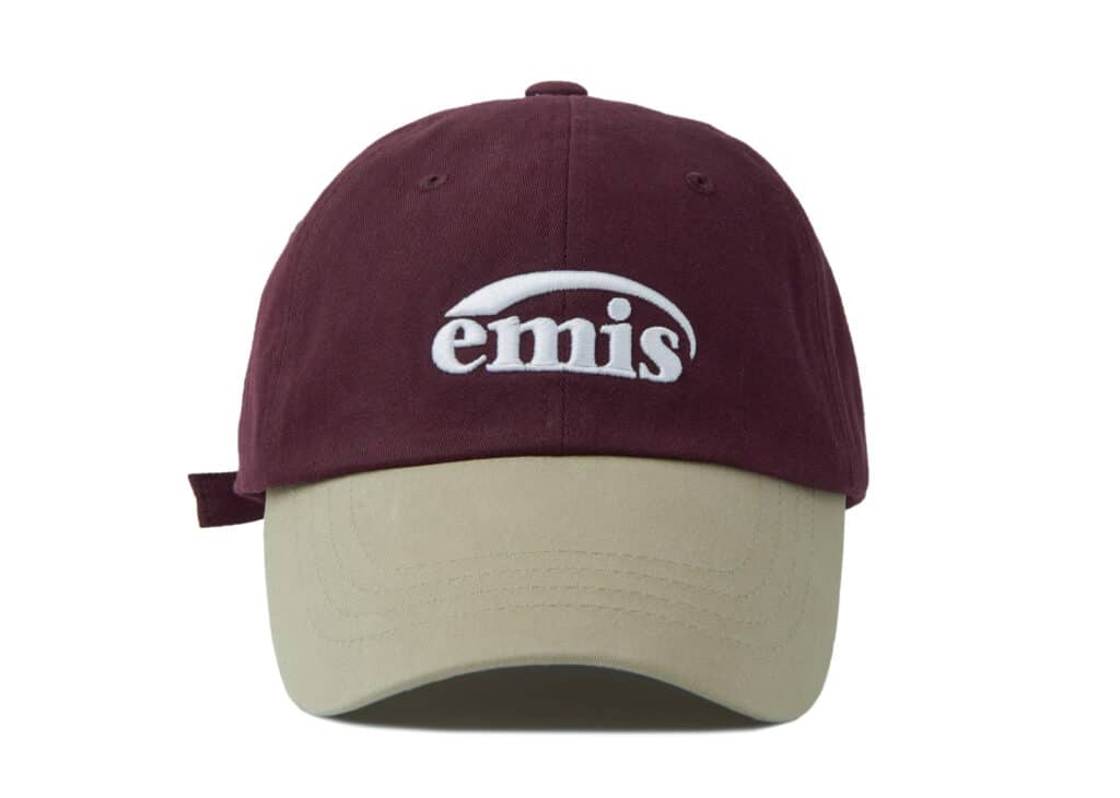 Buy Emis New Logo Mix Ball Cap Beige/Wine Online in Australia | KickSTW