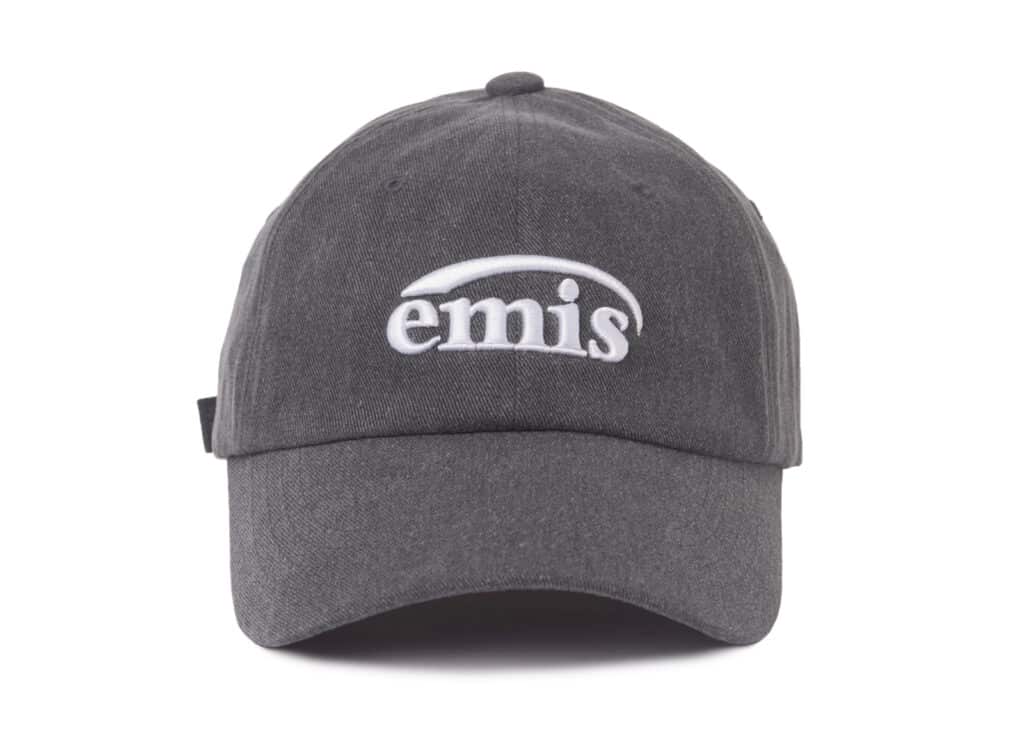 Buy Emis New Logo Pigment Ball Cap Black Online in Australia | KickSTW