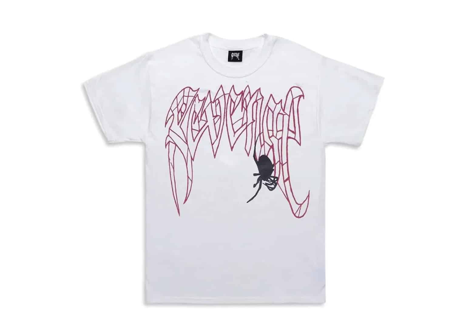 Buy Revenge Spider Tee White Online in Australia | KickSTW