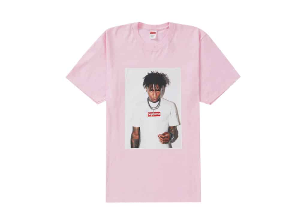 Buy Supreme NBA Youngboy Tee Light Pink Online in Australia | KickSTW