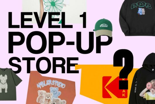 Level 1 Pop-up Store Promotion | KICKSTW
