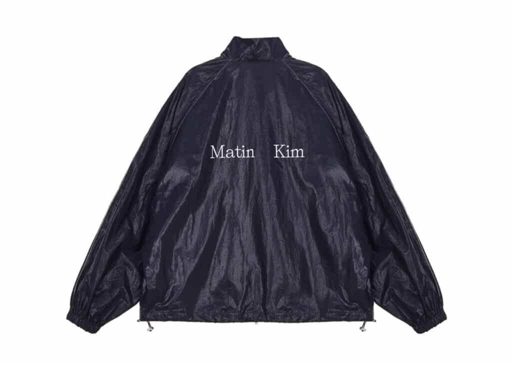 Buy Matin Kim Logo Coating Jumper Navy JP002 Online in Australia | KickSTW
