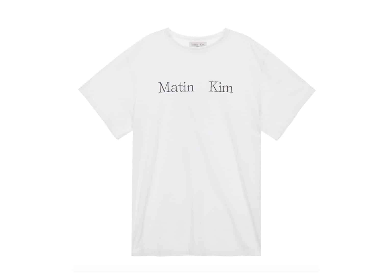 Buy Matin Kim Logo Tee White TS042 Online in Australia | KickSTW