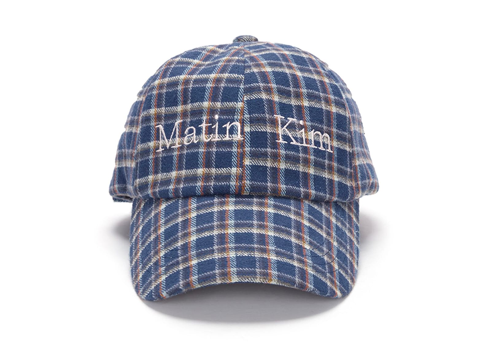 Buy Matin Kim Check Pattern Ball Cap Blue HT024 Online in Australia ...