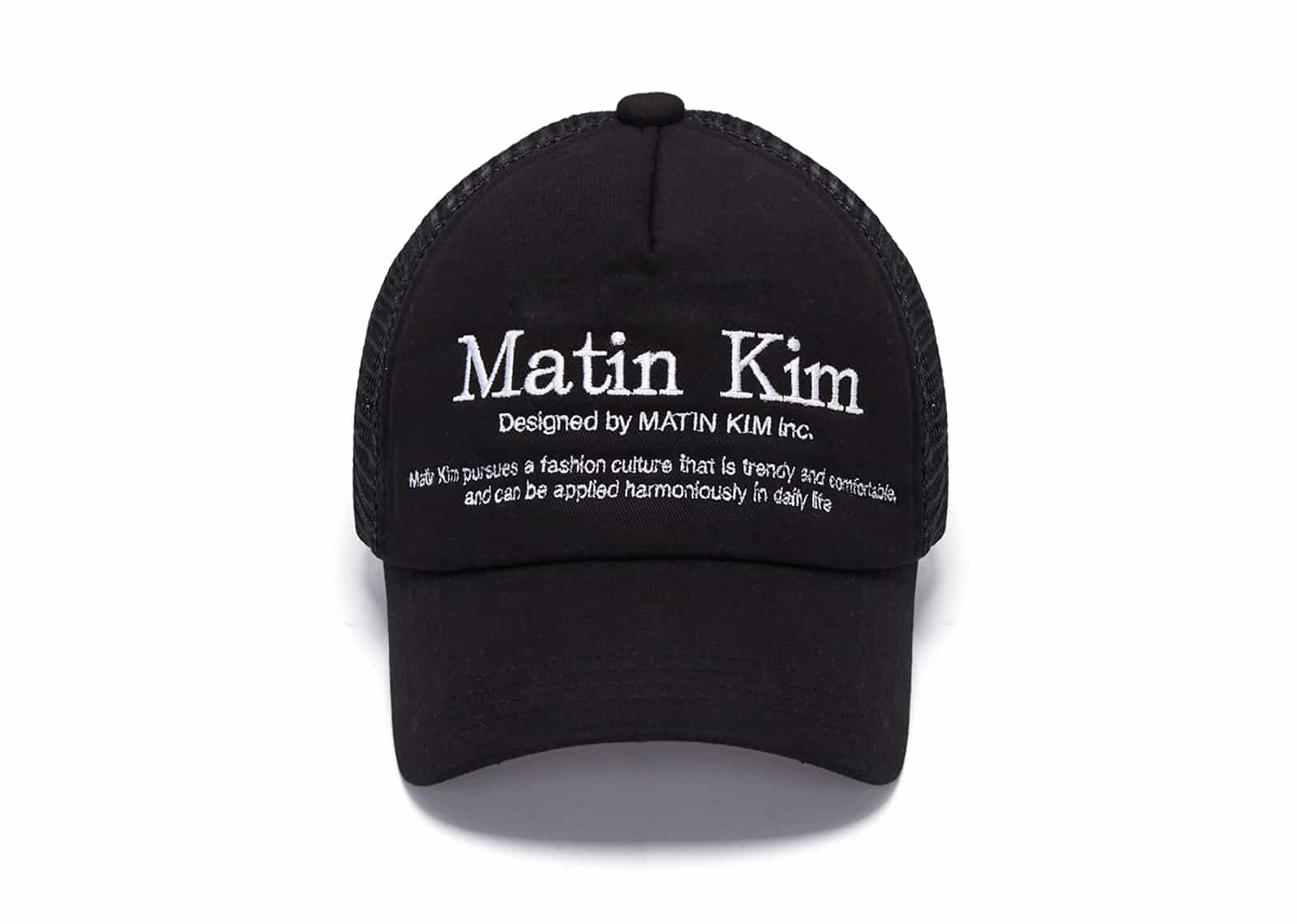 Buy Matin Kim Heritage Trucker Ball Cap Black HT008 Online in Australia ...