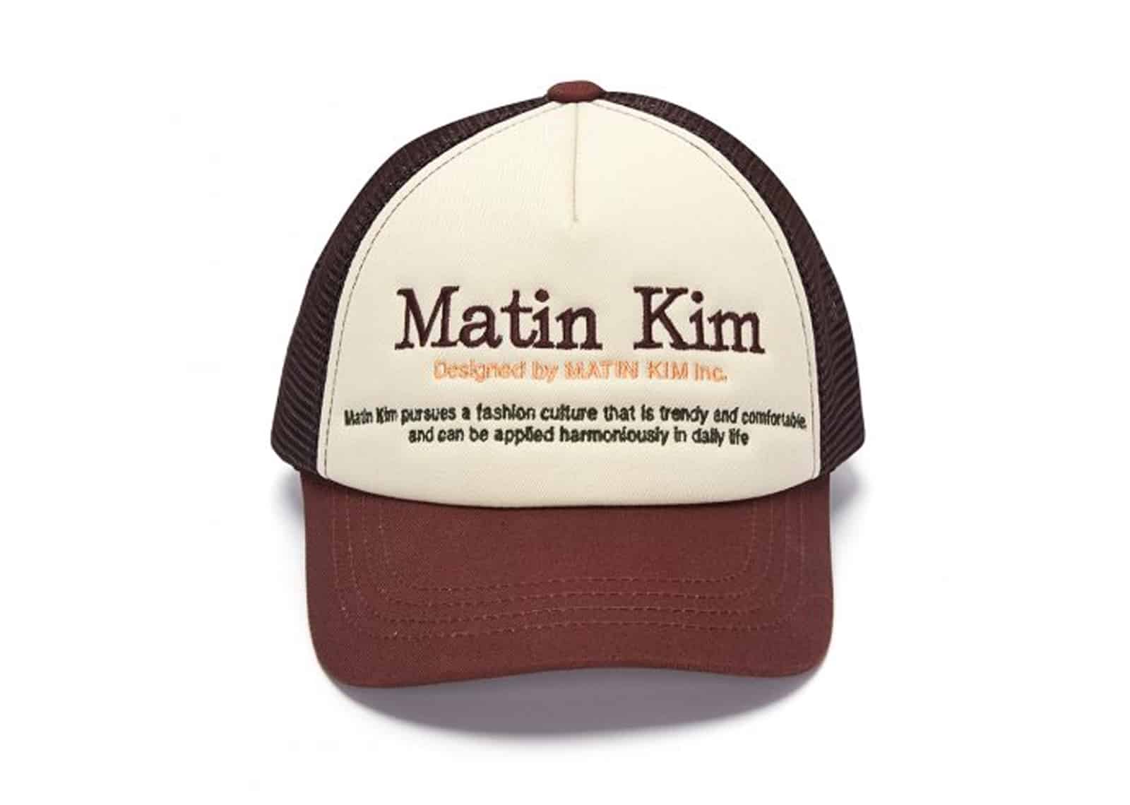 Buy Matin Kim Heritage Trucker Ball Cap Brown HT008 Online in Australia ...
