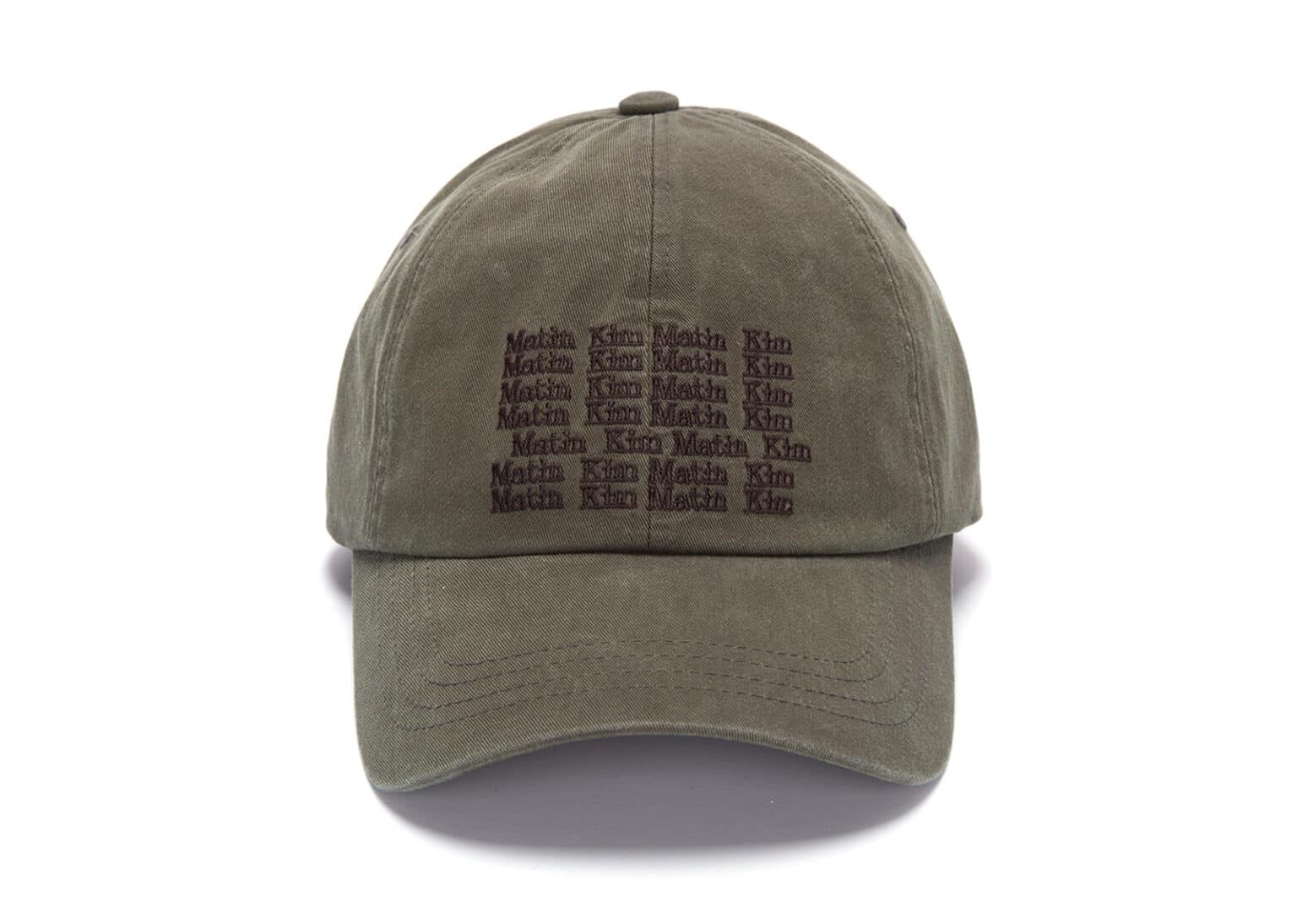Buy Matin Kim Lettering Ball Cap Khaki HT007 Online in Australia | KickSTW